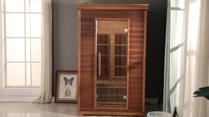2 Person Keys Backyard Cedar Infrared Sauna - Detox & Relax
