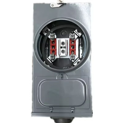 METO One Meter Metal Electrical Meter Socket 6-Socket IP55 Smart Lock ...