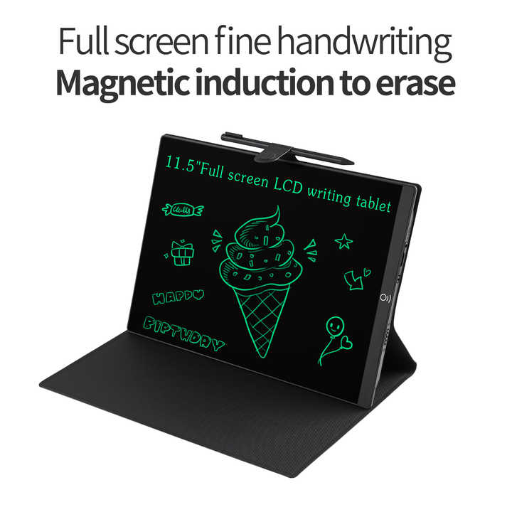 11.5" Full Screen Drawing Tablet Reusable Erasable Digital Notepad with ...