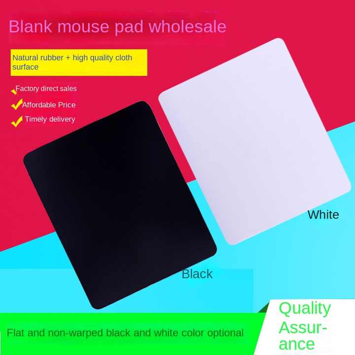 Factory Direct Sale Waterproof Rubber Mouse Pad Roll Thermal Transfer ...