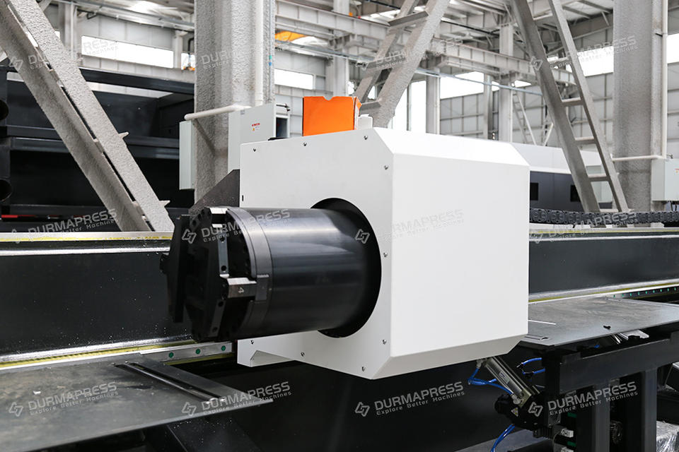 Professional Tube Cutting Machine Two Chucks 12-meter Zero-tailing ...