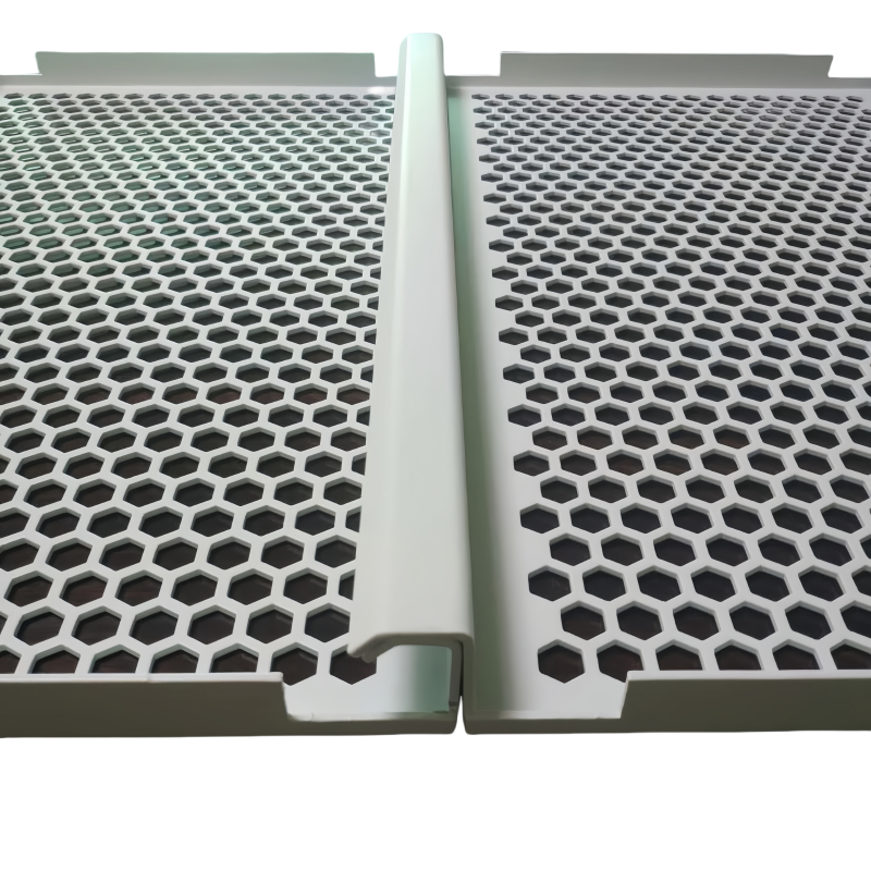 Hexagonal Perforated Metal Ceilings for Stylish & Durable