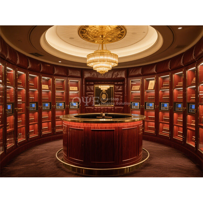 Cigar Room Fixture Cigar Humidor with Humidifier Smoke Shop Display ...