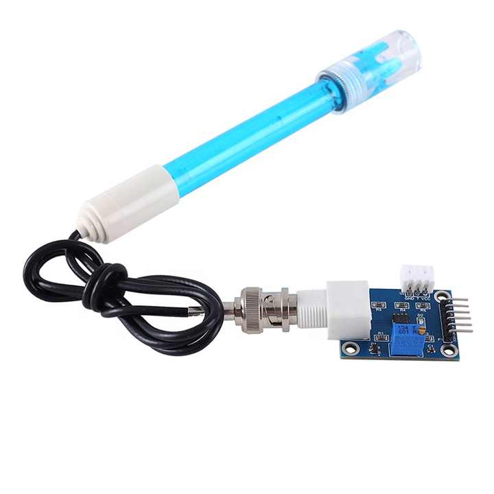 Liquid PH0-14 Value Detection Sensor Module by EZONEDE