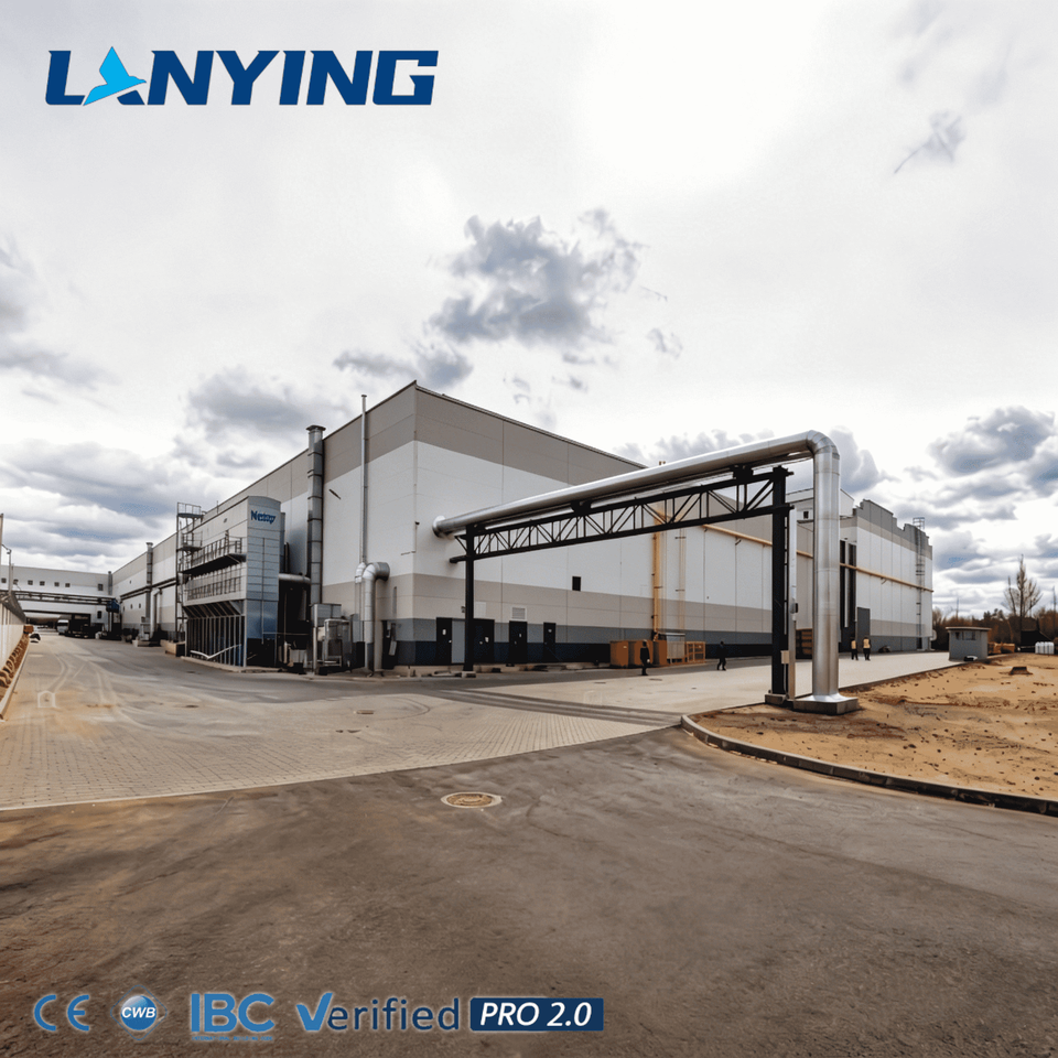 Large Industrial Steel Structure Warehouse Fire Resistant and Wind ...
