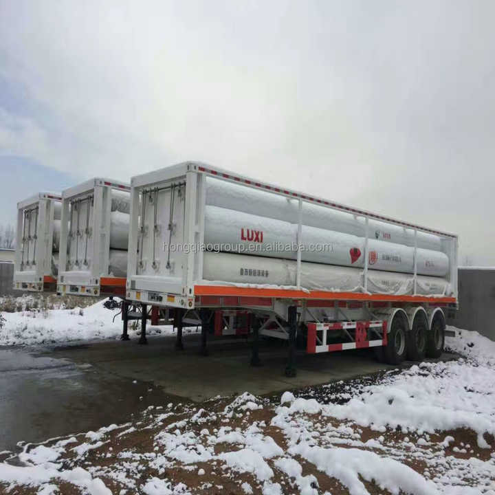 10 CNG Tubes Skid Mounted - 40-Feet Compressed Natural Gas Container by ...