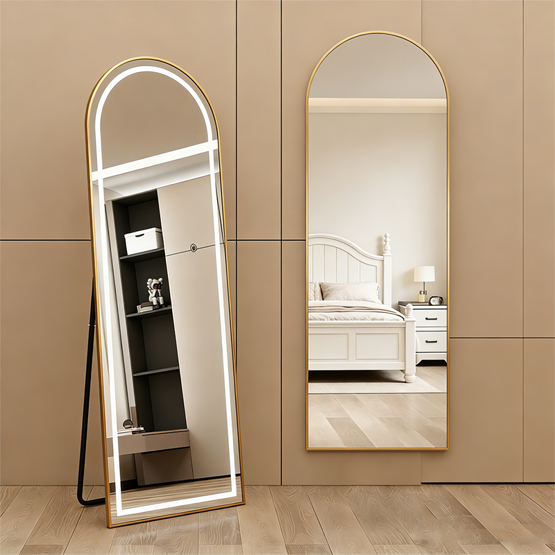 Bathroom vanity, desktop LED mirror, Floor mirror, LED makeup lighting ...