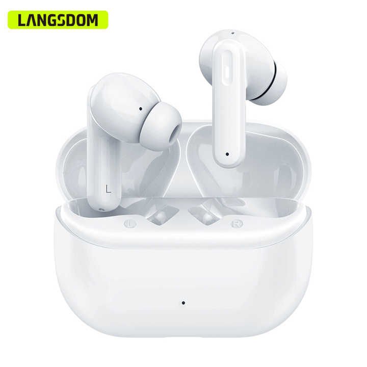 Langsdom Handfree Earphone - Noise Cancelling TWS Earbuds