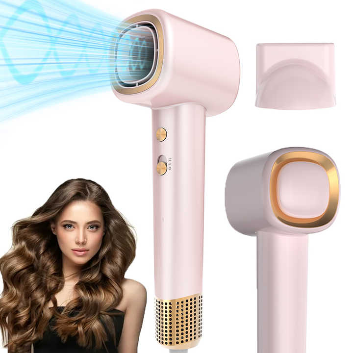 Hot Air Hair Dryer Bldc Portable Electric Professional High Speed Negative Ion Hair Dryer for ...