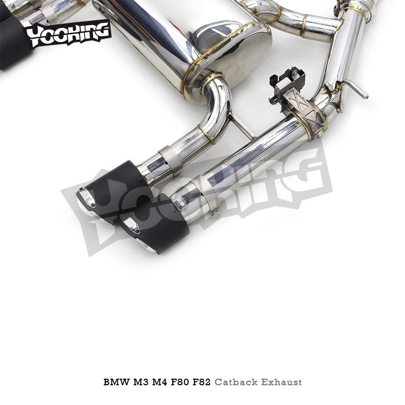 Valvetronic Exhaust System for BMW M3/M4 F80/F82 S55 3.0T 2014-2018 3 ...