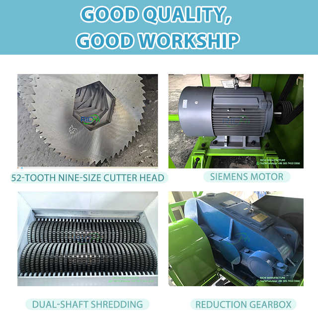 Universal Shaft Running Domestic Plant Composter Garbage 1 Ton Pre ...