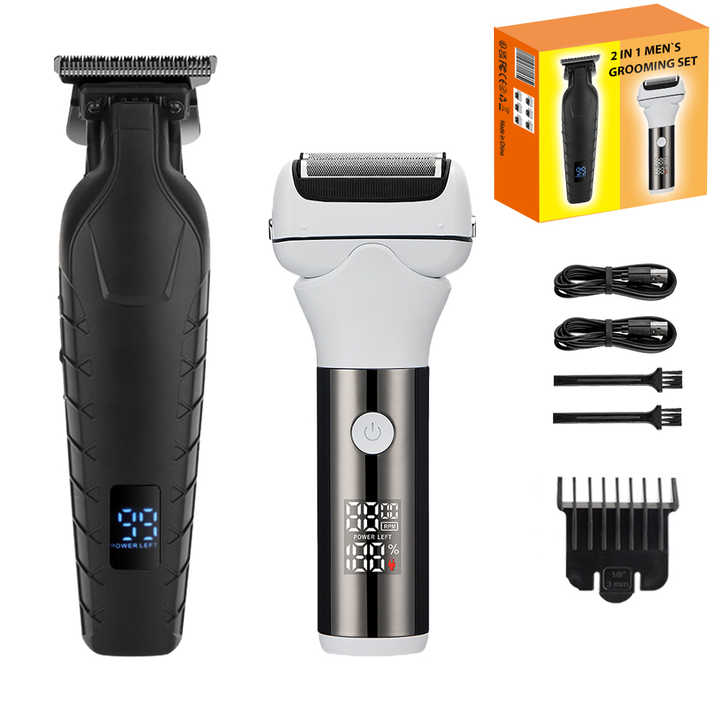 Barber Cordless Hair Trimmer 0mm Zero Gapped Carving Clipper Detailer ...