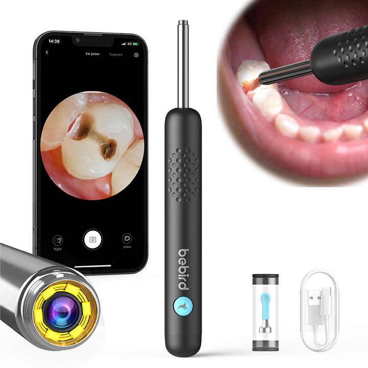 Bebird R1 Dental Endoscope Electronic Camera for Mobile Phone Recording ...