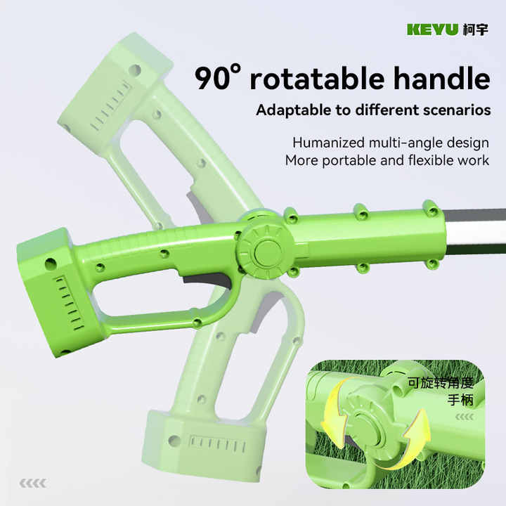 KEYU UN460WDZ 300MM Cordless 12 Volt Double Blade Hedge Trimmer ...