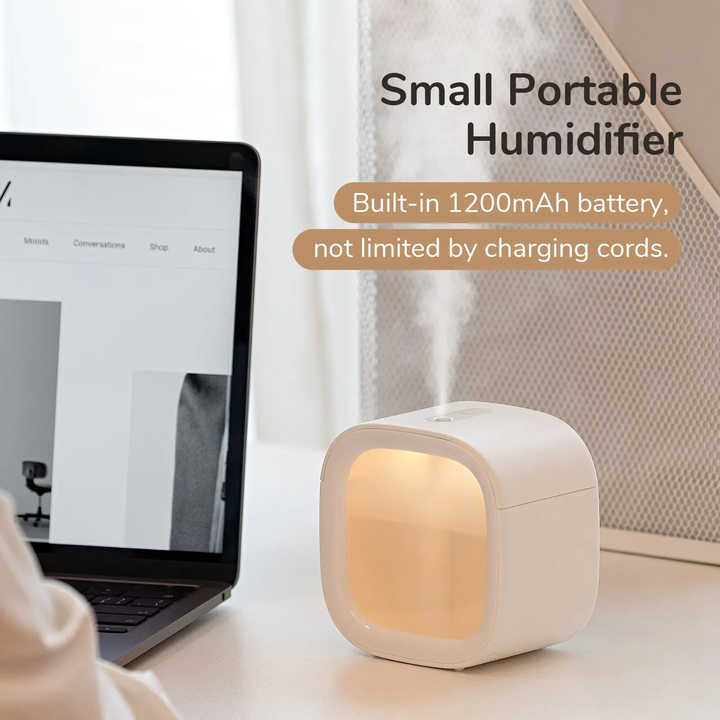 Portable Air Humidifier Mini USB Aroma Diffuser With Cool Mist for ...