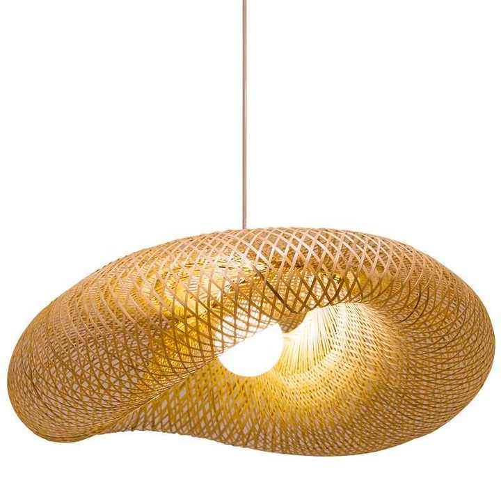 JYLIGHTING Modern Bamboo Pendant Lights - Durable & Stylish