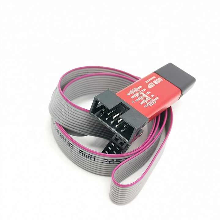 Usbasp Usbisp Isp مبرمج جهاز تحميل يناسب أجهزة Arduino 51 Avr Support