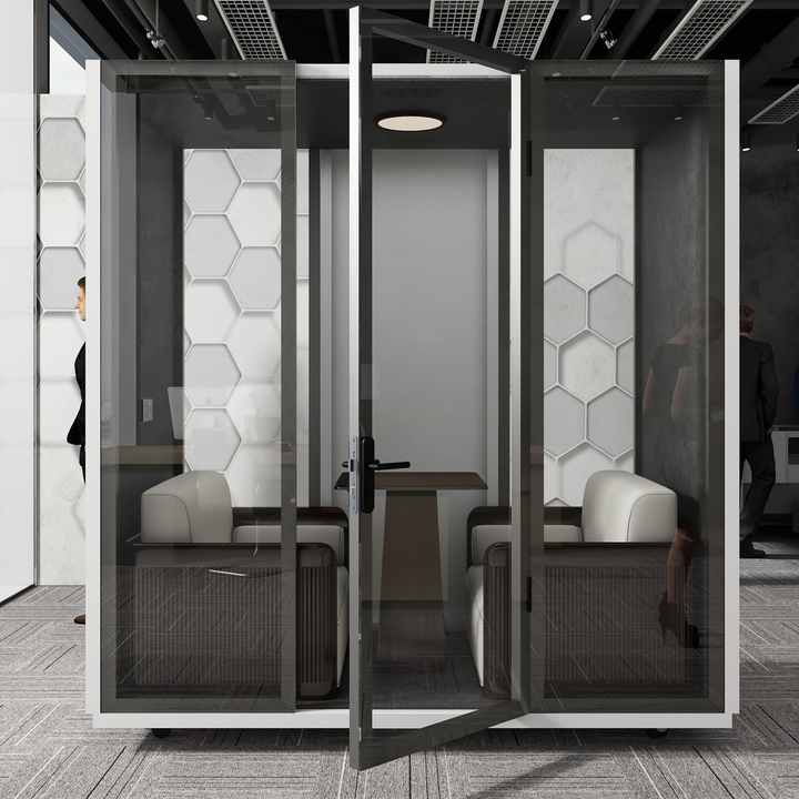 Soundproof Studio Booth for Silent Pod Capsule Space Bed Pods Indoor ...