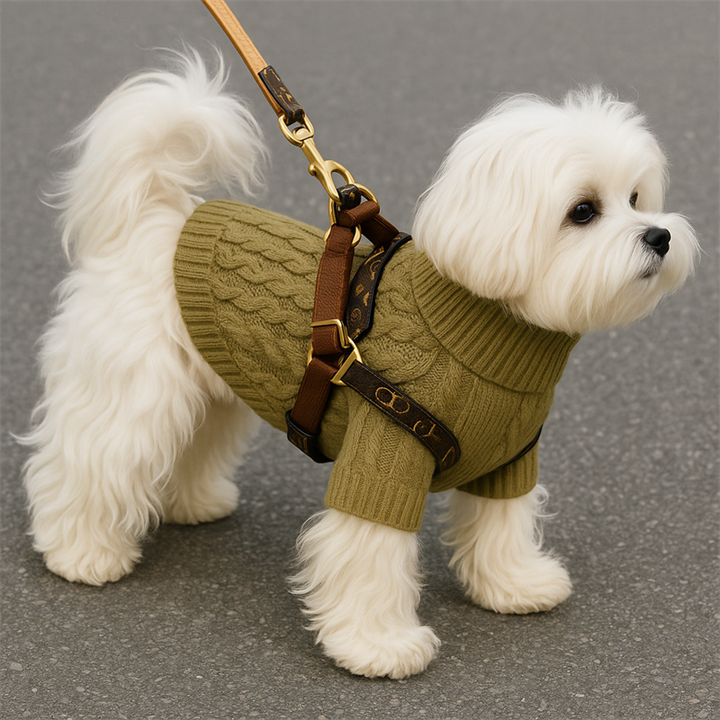 Manufacturer Wholesale Premium Soft Knit Harness Winter Pet Dog Clothes ...