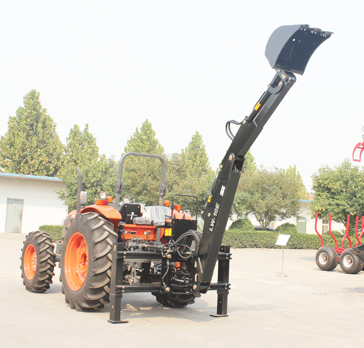 Compact 4WD Towable Backhoe for Small Tractors - OEM Options Available