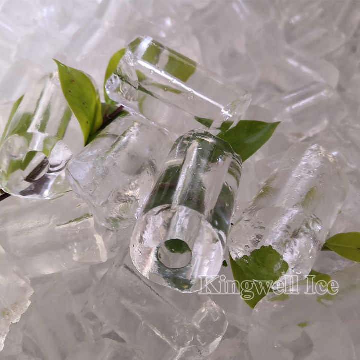 Kingwell 1 Ton 5 Tons Tube Ice Machine Make Very Transparent Beautiful ...