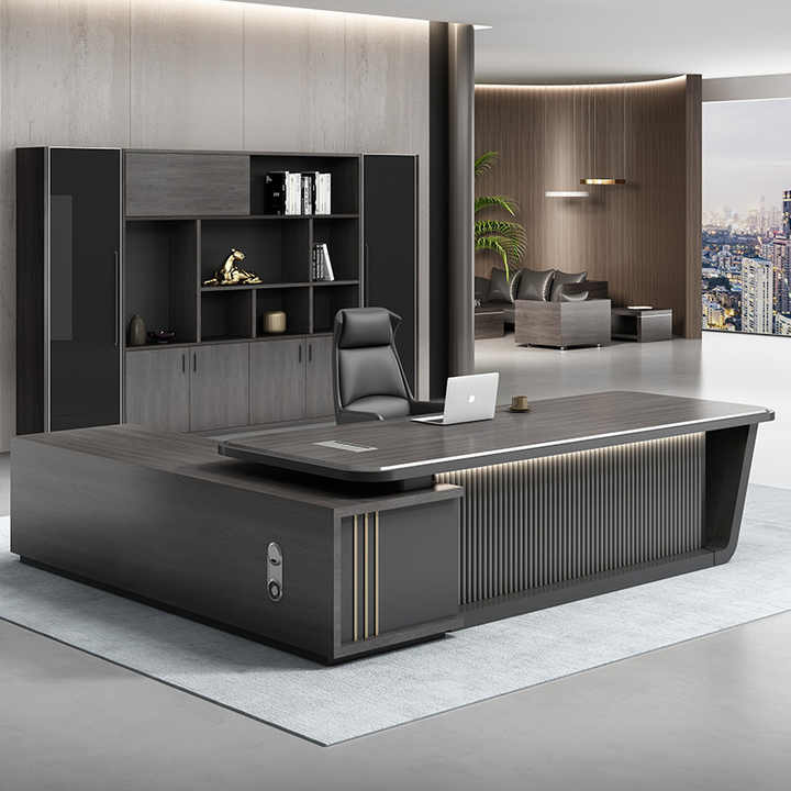 Luxury Big Boss Desk Table Design for Executive Offices