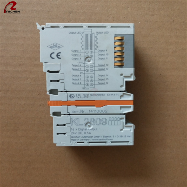 Beckhoff KL2702 Digital Input Terminal Module EtherCAT Bus Coupler Shielding Isolation Module ...