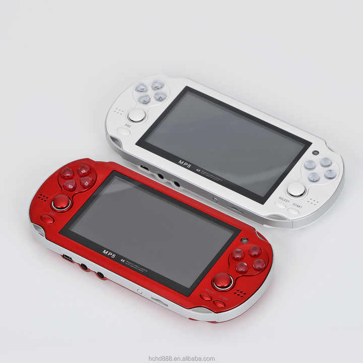 Top X7 MP5 4.3 Inch Portable 4K Retro Video Game Console