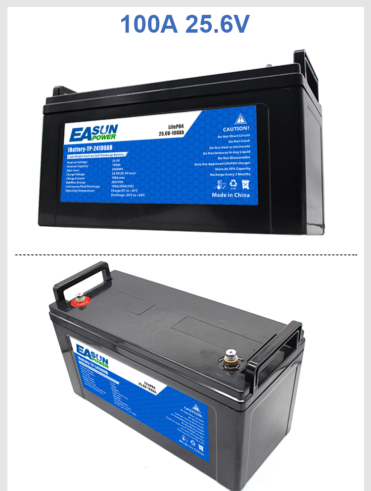 Easun Power Lithium Battery Pack 600wh 1200wh 2400wh 12v 24v 48v 50ah ...
