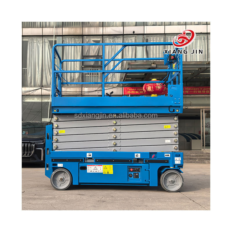 Portable Scissor Lift Elevator Movable Hydraulic Aerial Lifting ...
