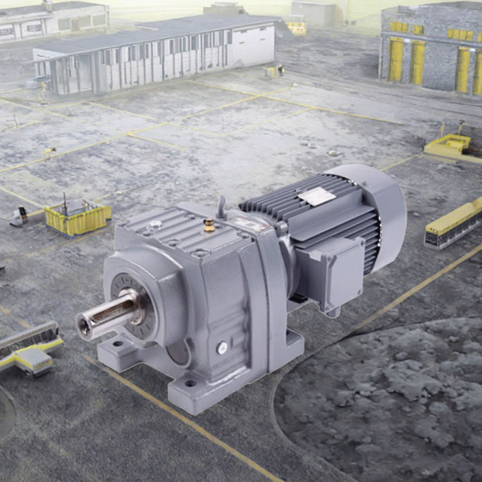 High Quality ZHENLI Brand Helical Gearbox 12V 5HP Motor Gear Reducer ...