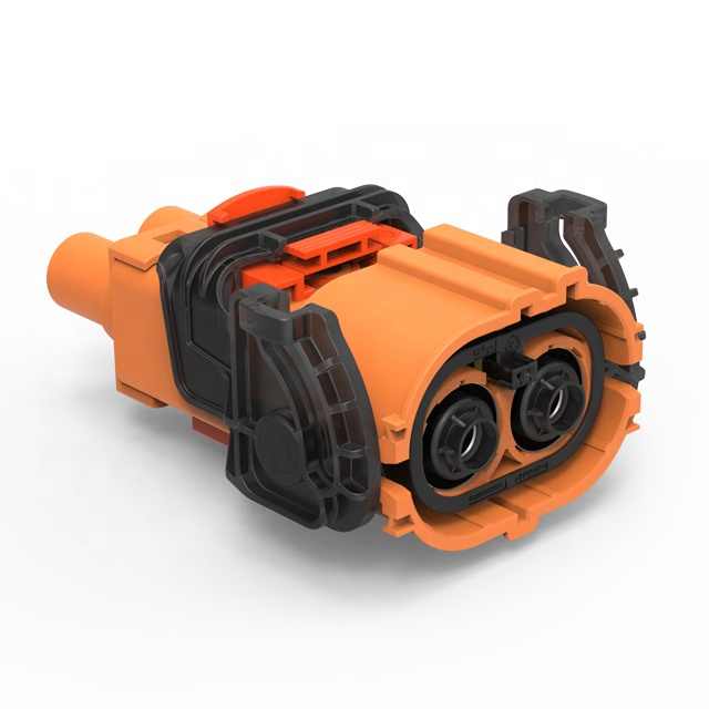 2 Pins High Current High Voltage Connector for Evs