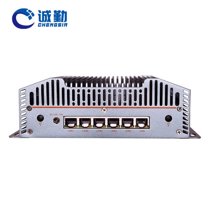 Machine Vision Fanless Mini PC 13th 12th Gen Core I3 I5 I7 6*2.5G Lan 2 ...
