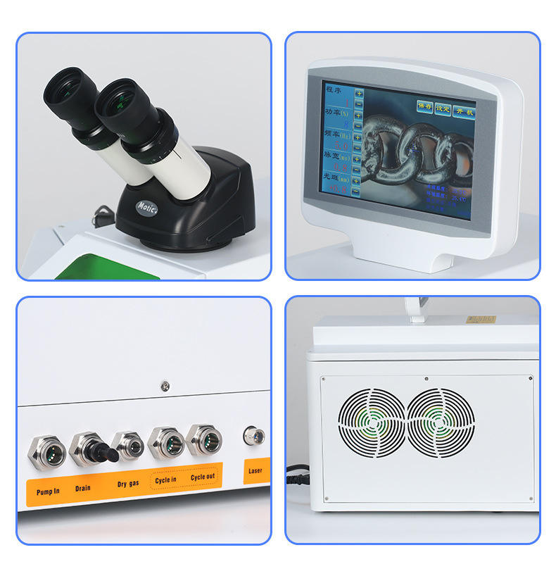 Laser Spot Jewellery Laser Welding Machine 150j for Gold and Silver ...