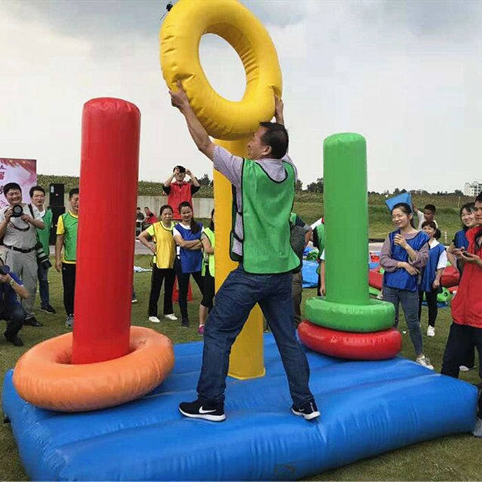 Inflatable Tower of Hanoi - Excellence in Team Building