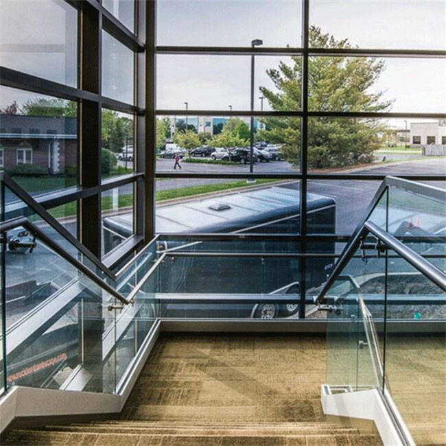 Aluminum U Channel Glass Railing for Frameless with Best Price Glass ...