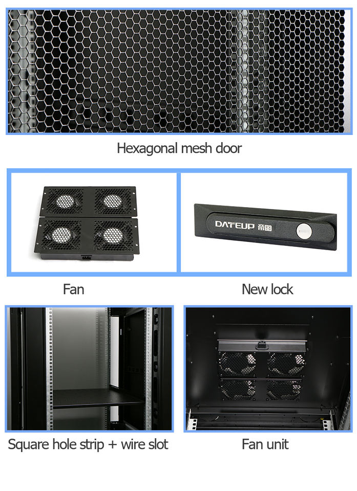 Cabinet 15u 44u Server Rack 42u 800x1000 Modular Server Rack