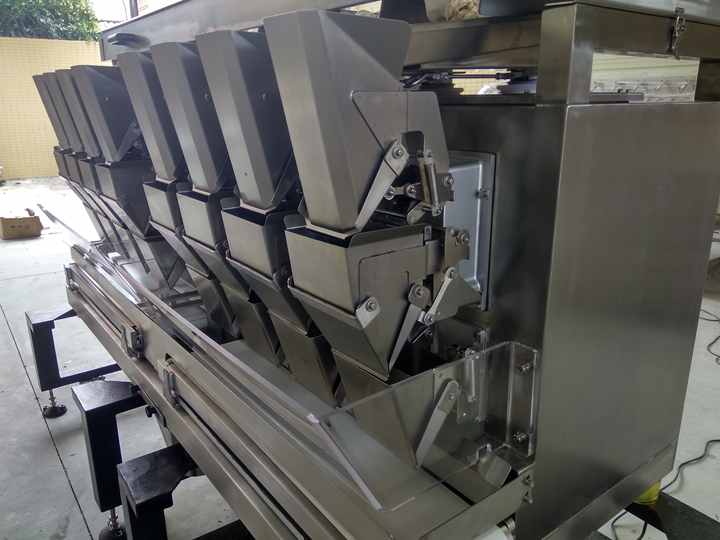 8 Heads Linear Combination Multihead Weigher for Packaging