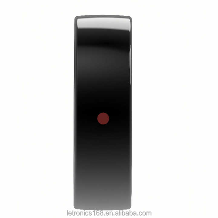 Letronics RM1A Black Smart Ring for Men Women App Controlled Fitness ...