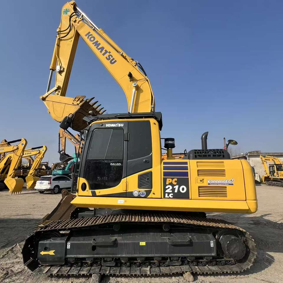 Used Komatsu PC210 Hydraulic Crawler Excavator with Engine & Pump High ...