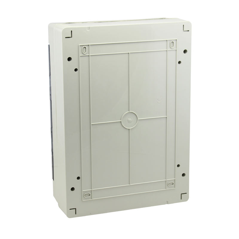 Transparent 24 Way MCB ABS Distribution Box Surface or Flush Mounted ...