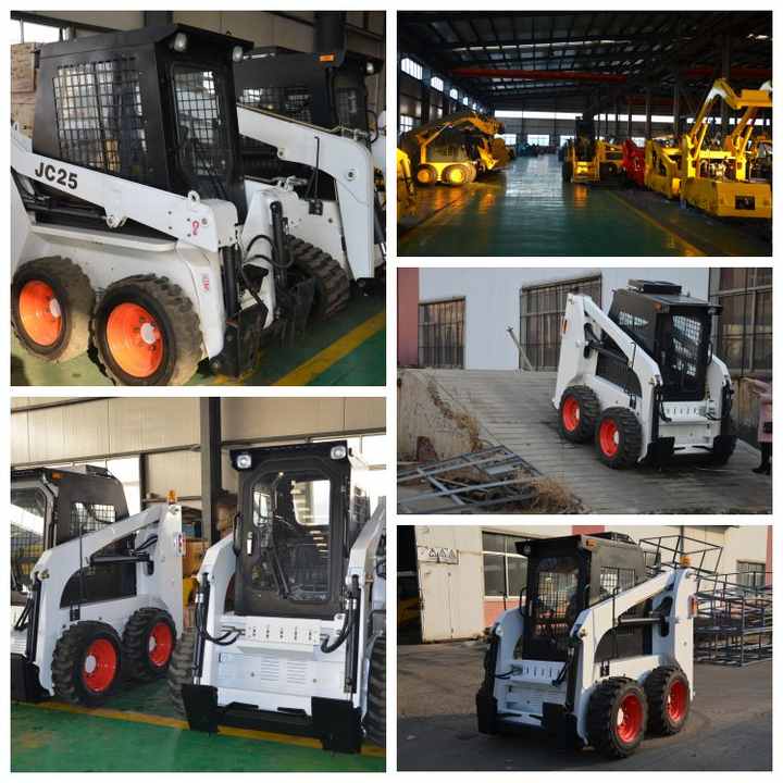 Portable Mobile diesel Tracked Skid Steer Loader Mini 500kg 700kg 850kg ...