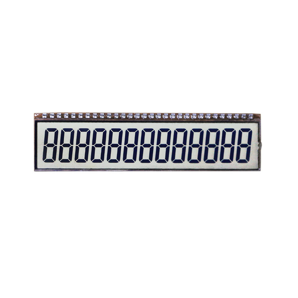 Small Dimension 7 Segment TN Mono Calculator LCD Display