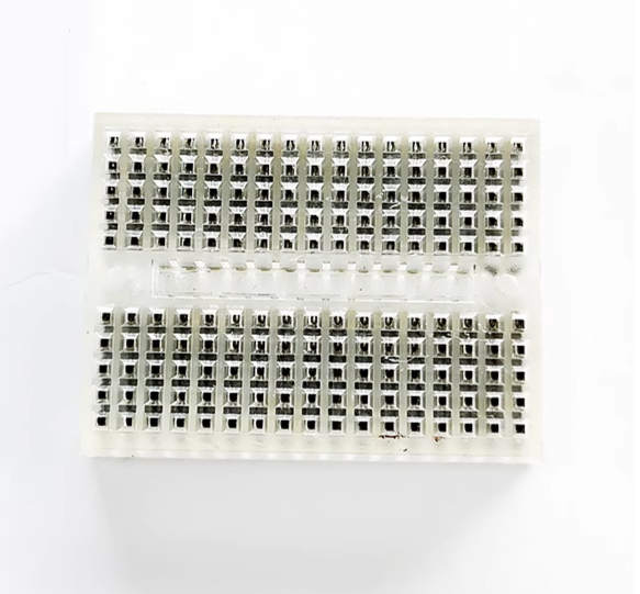 Mini Breadboard Protoboard - 170 Tie-Points Transparent