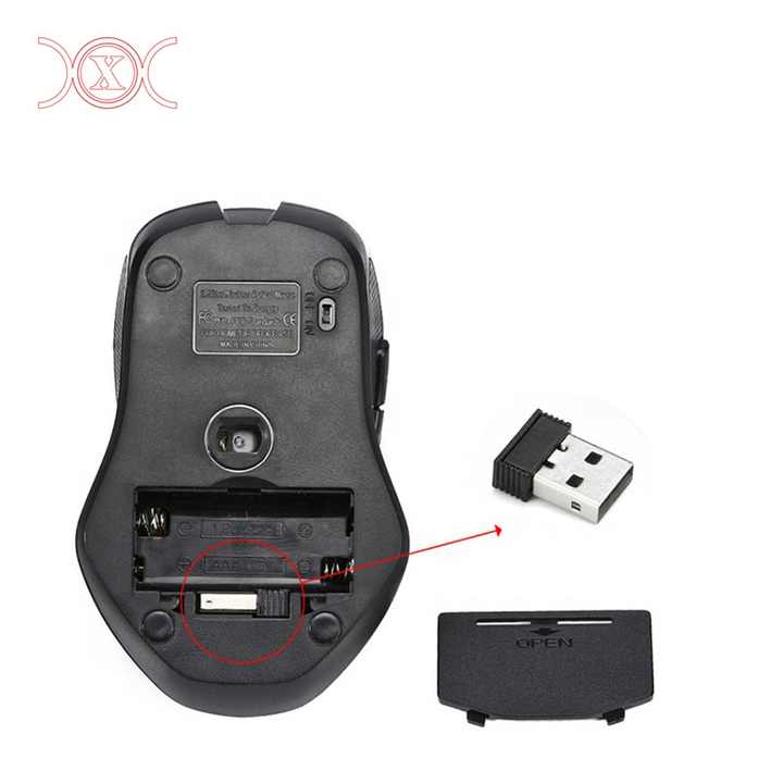 2.4G Wireless Gaming Mouse 6D - Xiantaistar Optics & Comfort