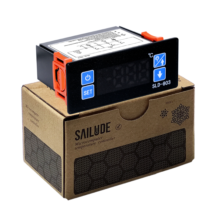 SLD-803 Display Cabinet Air Led Display Thermostat Temperature ...