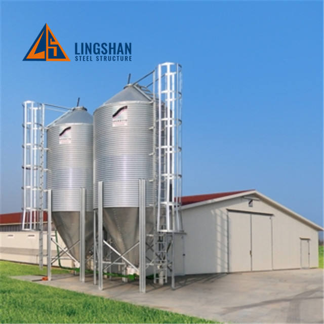 Prefabricated Modern Chicken House Structure Building Poultry Farm Plan ...