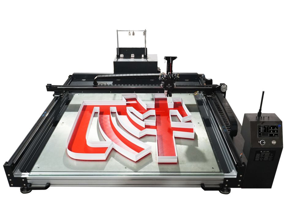 Large Build Size Industrial 3D FDM Printer with Dual Extruder PLA ...