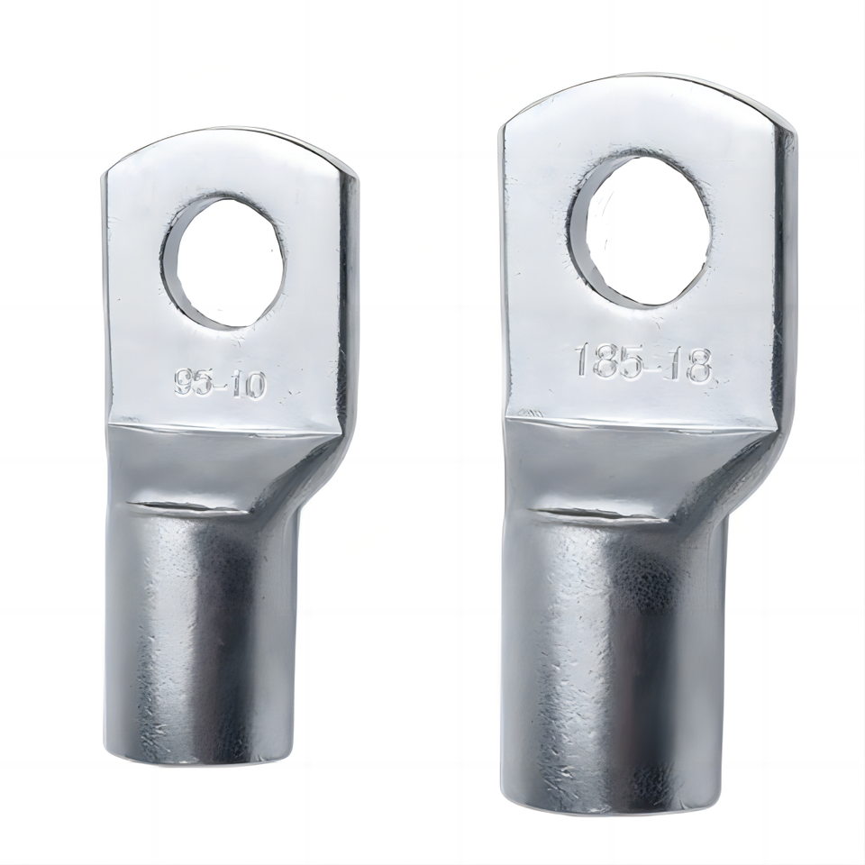 SC Series Copper Tinned Cable Lugs Electrical Terminal Connectors Ring ...
