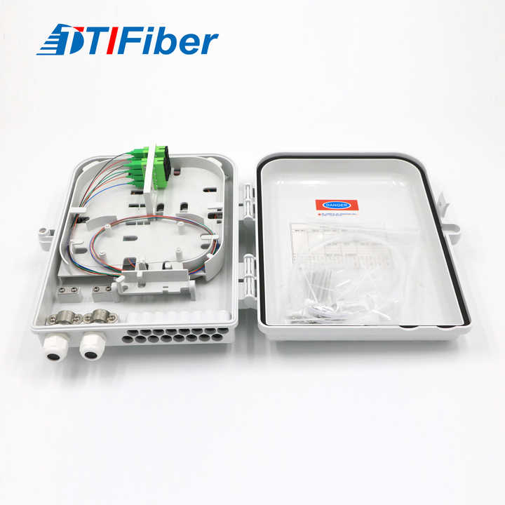 16 ports ABS Fiber Optic Distribution Box Full Set with or without SC ...